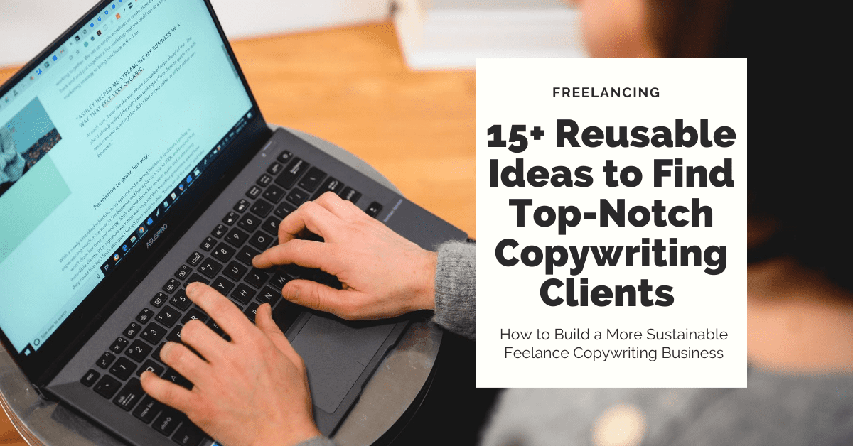 How to find copywriting clients - an alternative approach