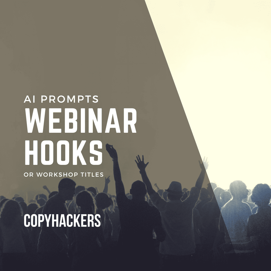 Use ChatGPT 4 to find your webinar hook (or workshop title)