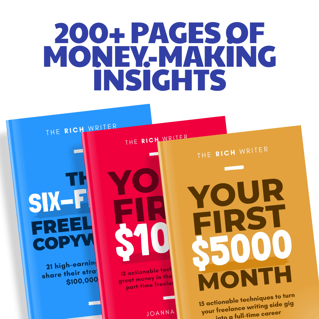 The Rich Writer Ebook Series | By Joanna Wiebe of Copyhackers